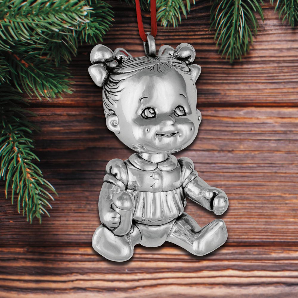 Sterling Collectables: Horsefeathers Dolly Dimples Sterling Ornament