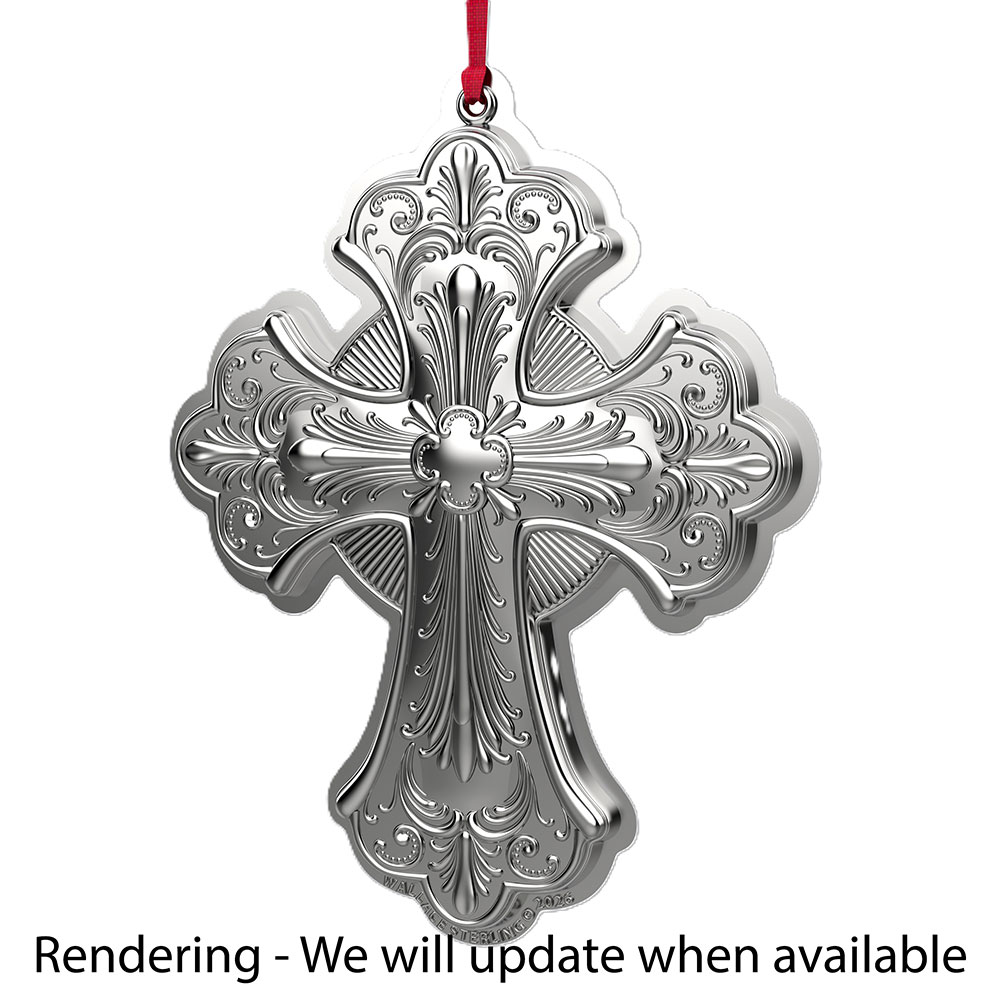 Sterling Collectables: 2026 Wallace Cross 31st Edition Sterling Ornament