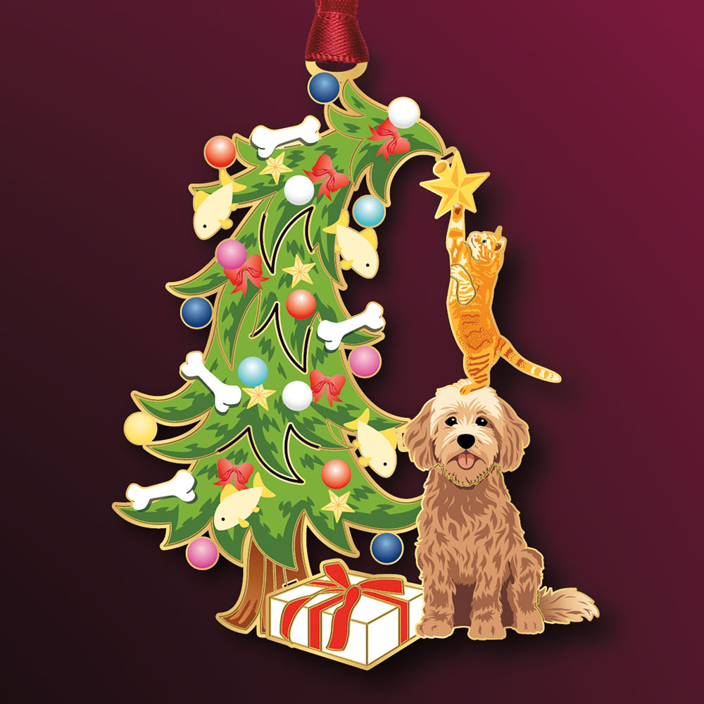 Sterling Collectables: Beacon Design Cat & Dog Decorating Ornament