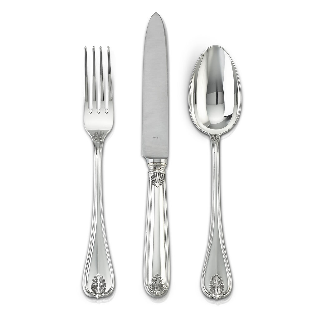 Sterling Collectables: Buccellati Laura 5 Piece Sterling Flatware Set