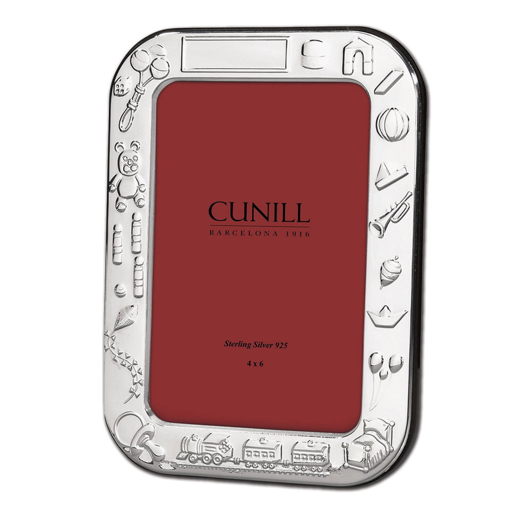 Sterling Collectables: Cunill Toys 4" x 6" Sterling Photo Frame
