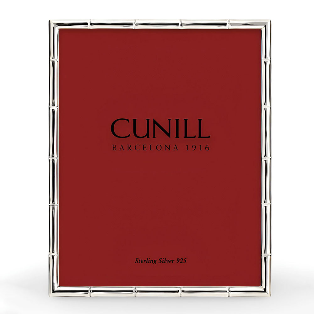 Sterling Collectables: Cunill Bamboo 5" x 7" Sterling Photo Frame