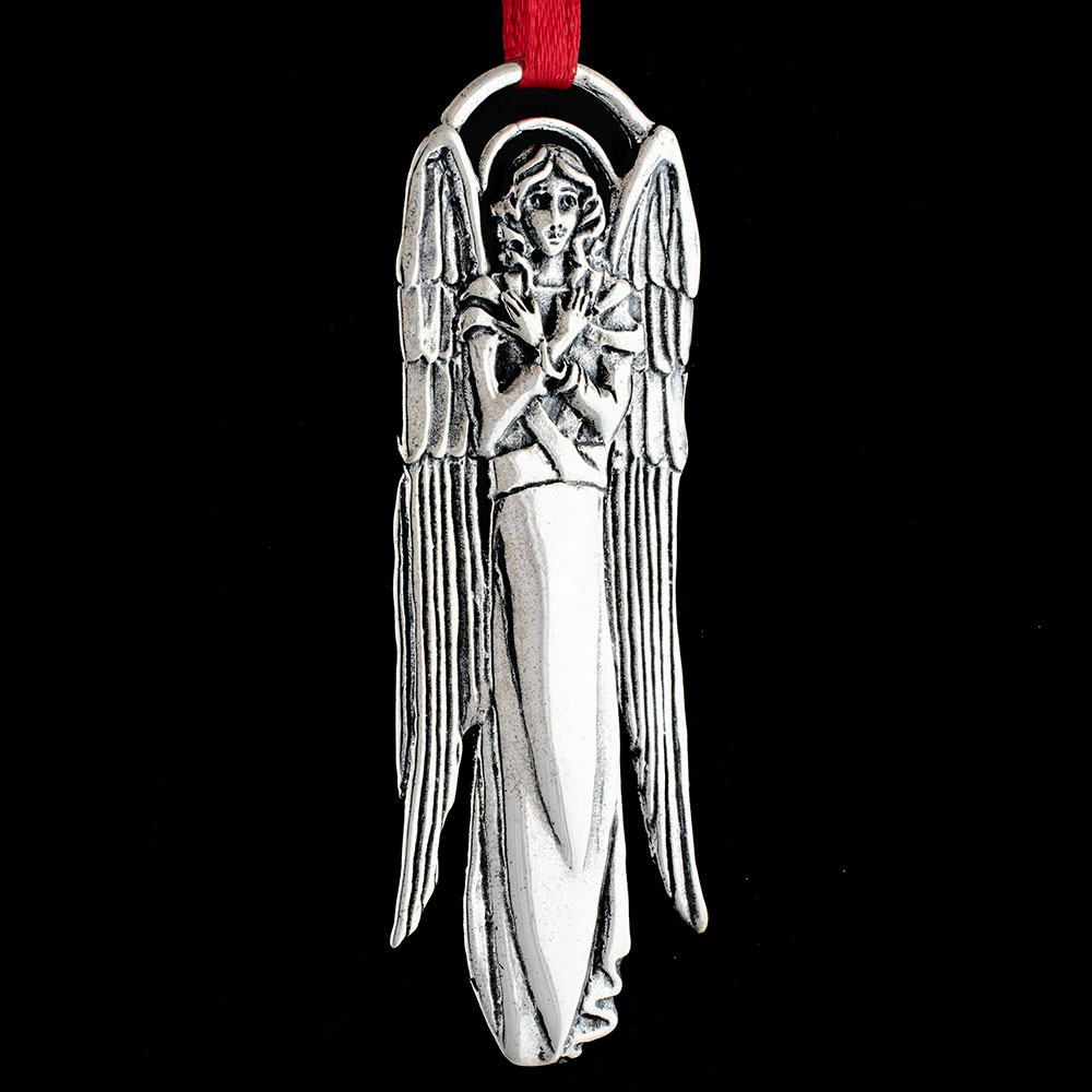 Sterling Collectables: Hand & Hammer Divinity Angel Sterling Ornament