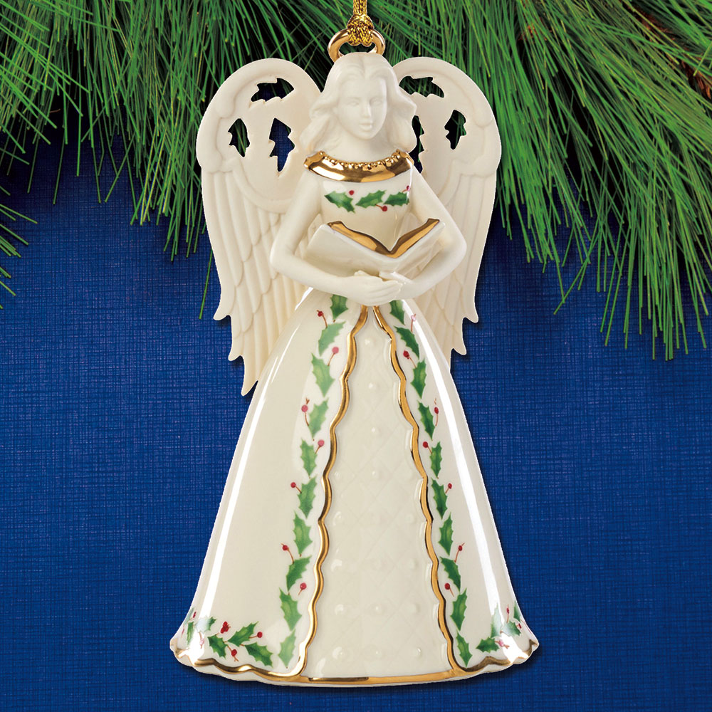 Sterling Collectables: 2025 Lenox Holiday Angel Bell Porcelain Ornament