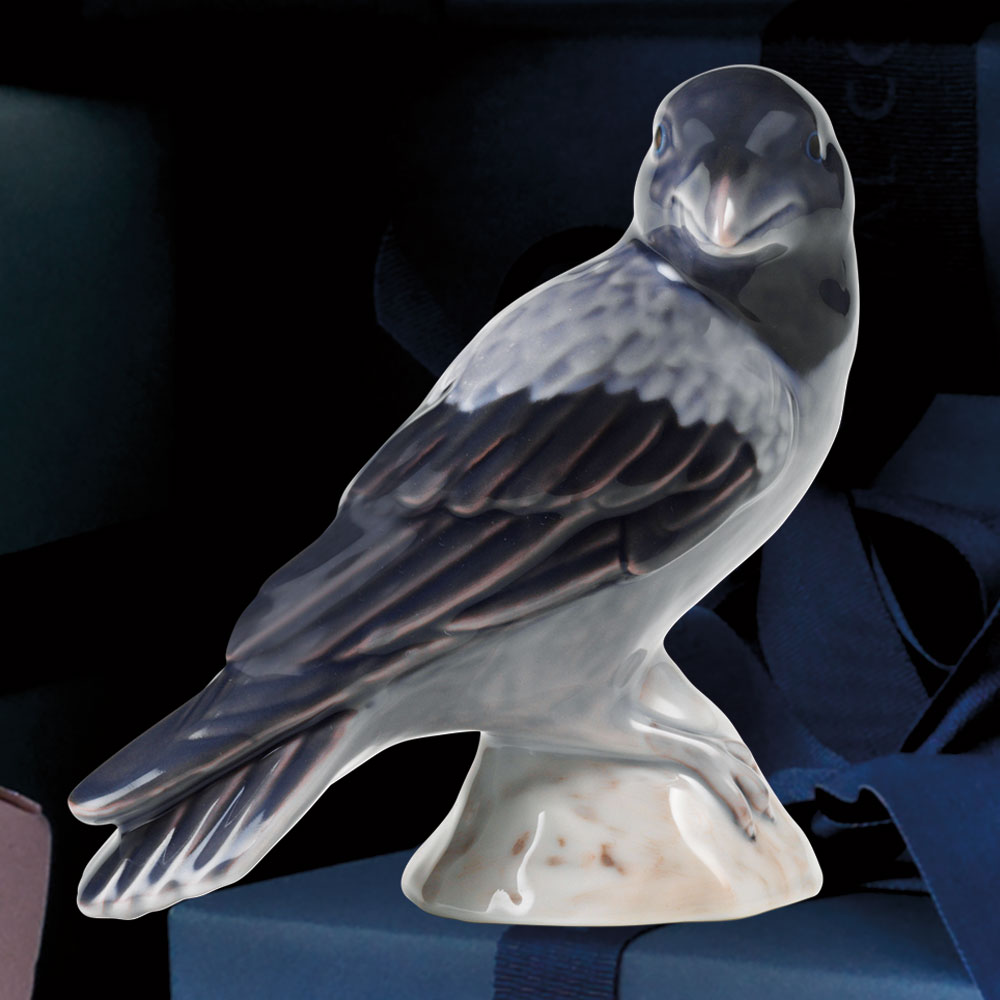 Sterling Collectables: 2025 Royal Copenhagen Crow Annual Figurine