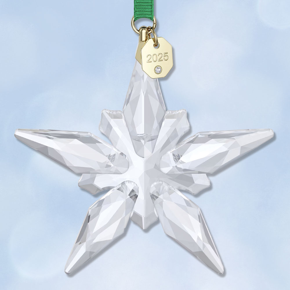 Sterling Collectables: 2025 Swarovski Annual Christmas Star Crystal ...