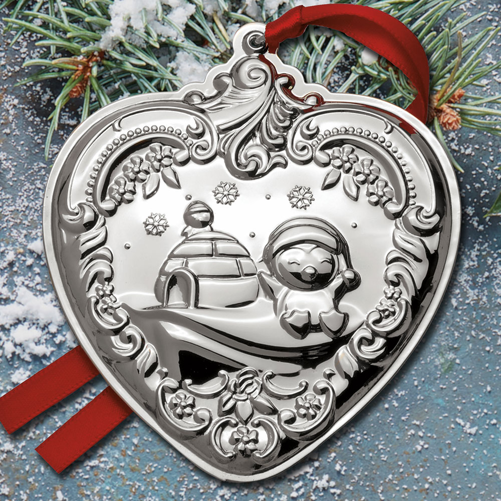 Sterling Collectables: 2025 Wallace Heart 34th Edition Sterling Ornament