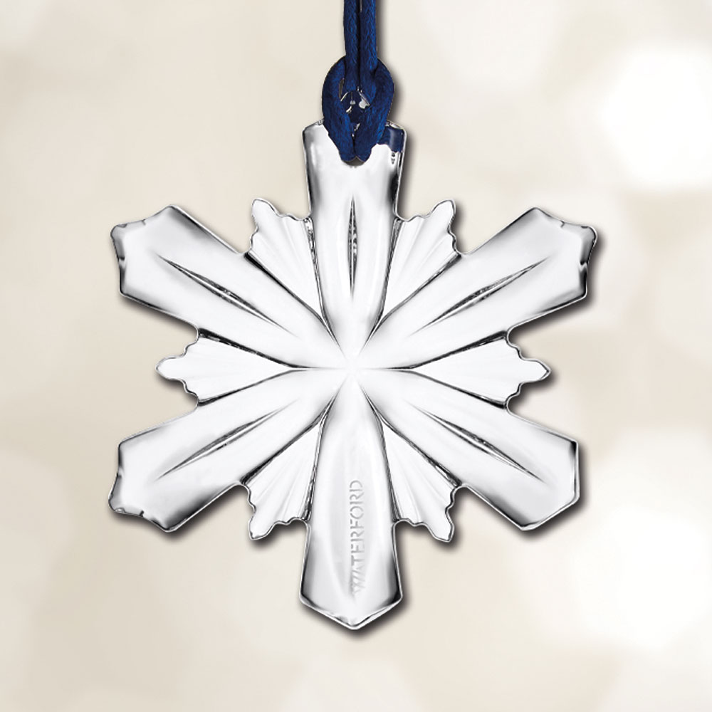Sterling Collectables: Waterford Mini Snowflake Crystal Ornament