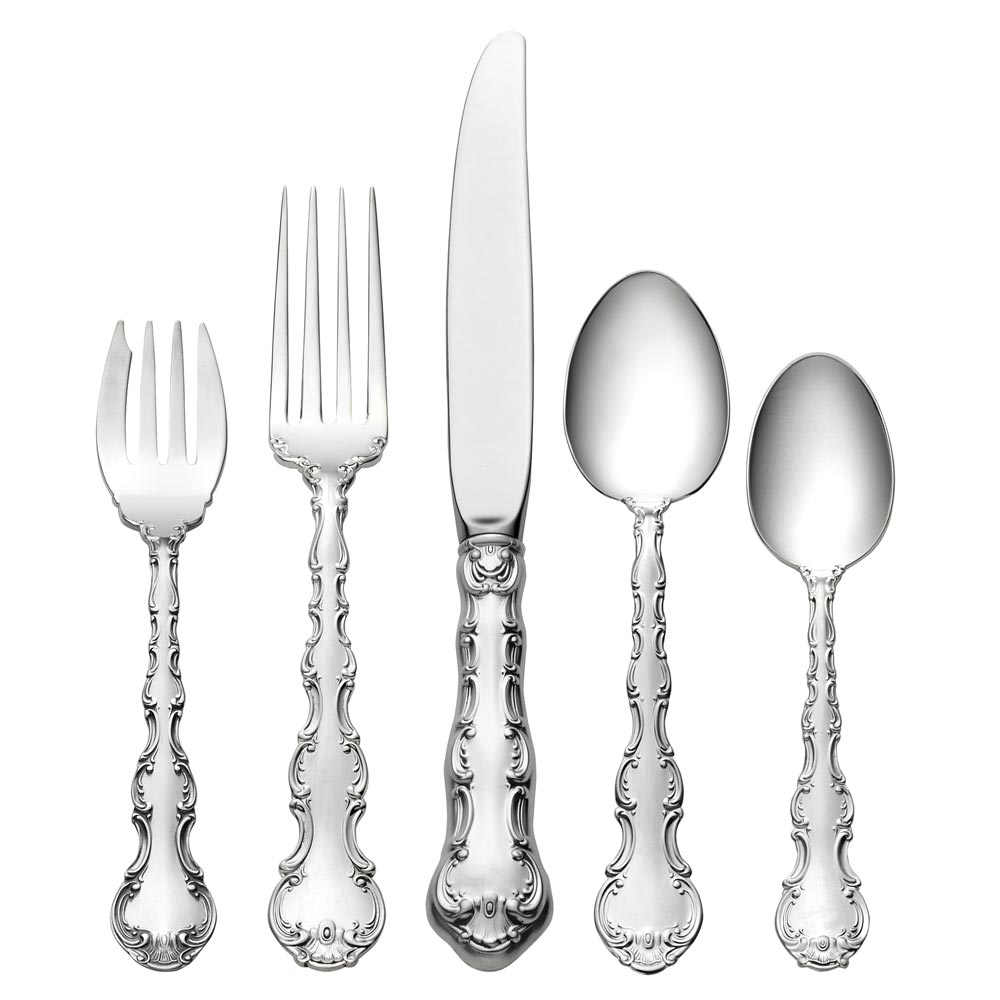 Sterling Collectables: Gorham Strasbourg 5 Piece Dinner Setting ...