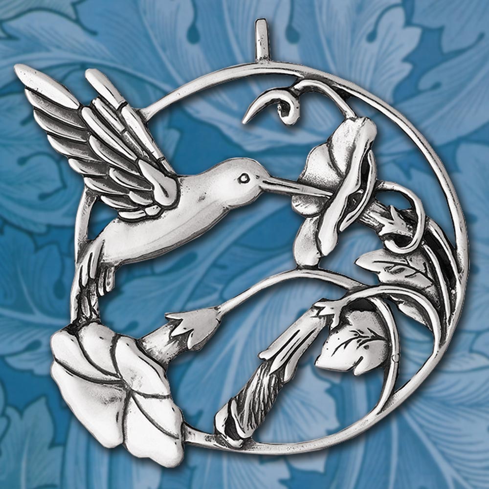 Sterling Collectables: Hand & Hammer Hummingbird Sterling Ornament