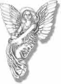 Sterling Collectables: Hand & Hammer Thayer Angel Sterling Ornament