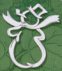 Sterling Collectables: Hand & Hammer Snowman Sterling Ornament