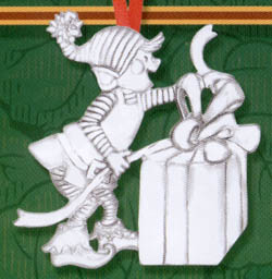 Sterling Collectables: Hand & Hammer Elf Sterling Ornament