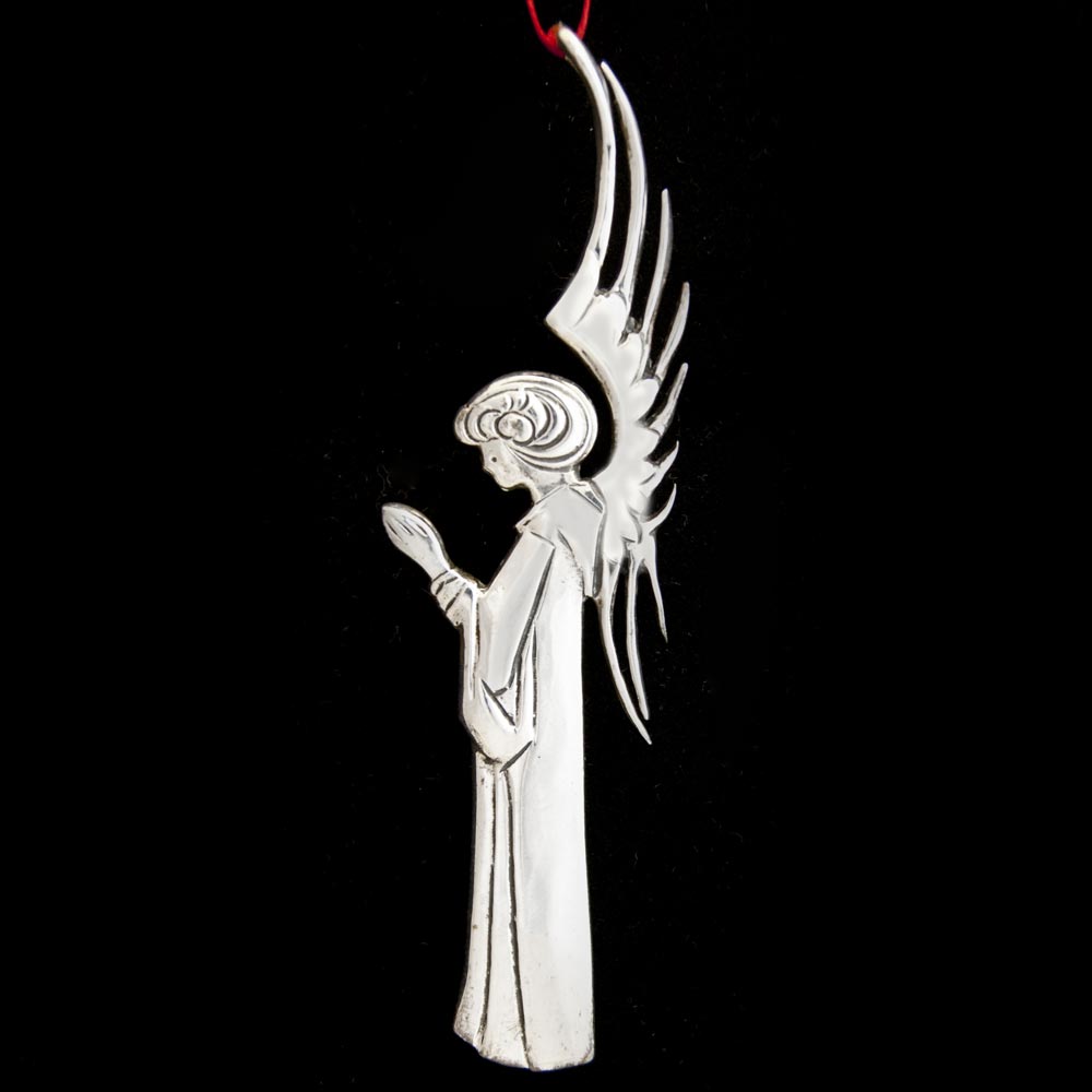 Sterling Collectables: Hand & Hammer Praying Angel MFA Sterling Ornament