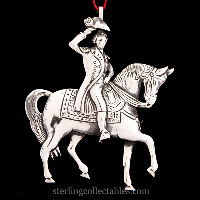 Sterling Collectables: Hand & Hammer Washington on Horseback Sterling ...