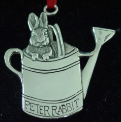 Sterling Collectables: Hand & Hammer Peter Rabbit Sterling Ornament