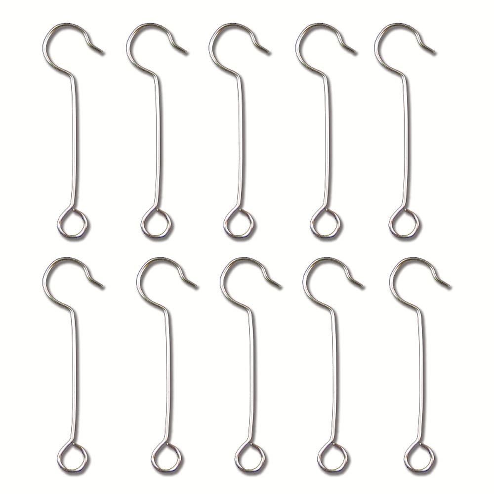 Sterling Collectables: Harry Smith Sterling Ornaments Hooks Set of Ten