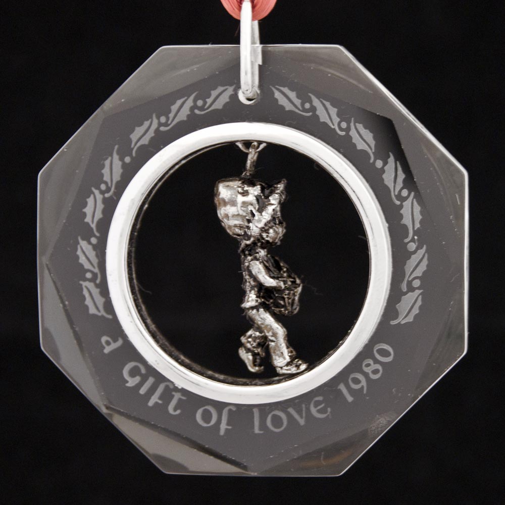 Sterling Collectables: 1980 Hallmark Drummer Boy Crystal Ornament