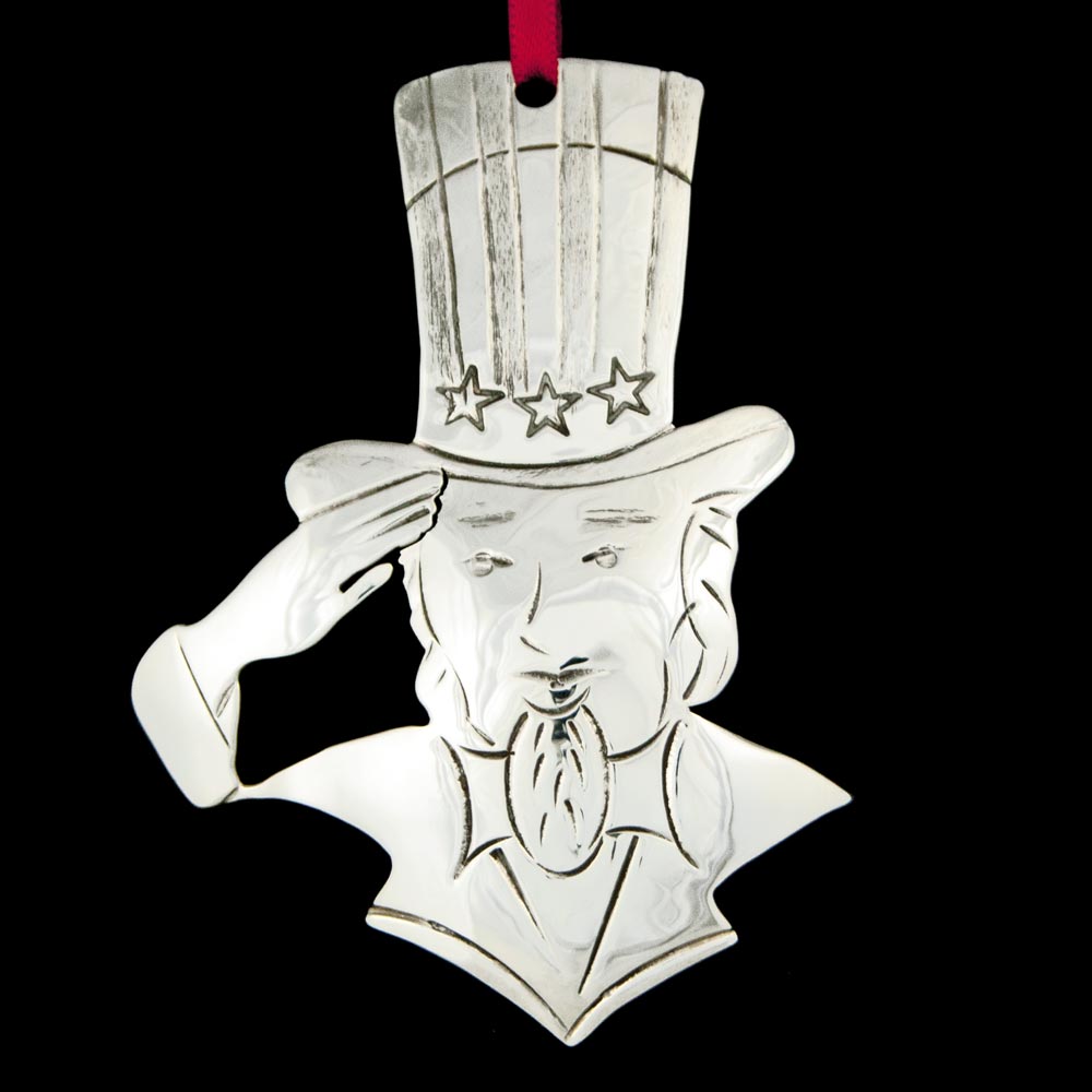 Sterling Collectables: Jane Mason Uncle Sam Sterling Ornament