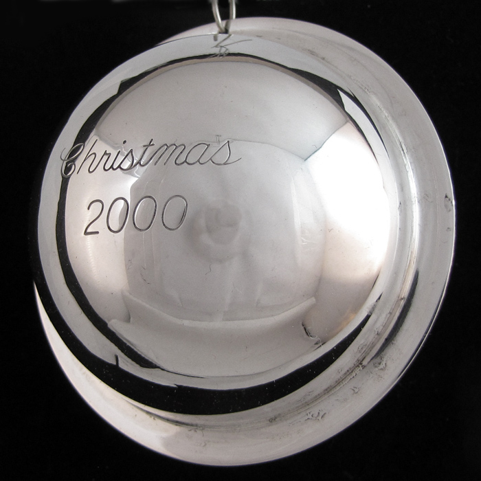 Sterling Collectables: 2000 Neiman Marcus Christmas Ball Sterling Ornament Sterling Collectables: 2000 Neiman Marcus Christmas Ball Sterling Ornament