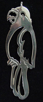 Sterling Collectables: Paul March Parrot Sterling Ornament