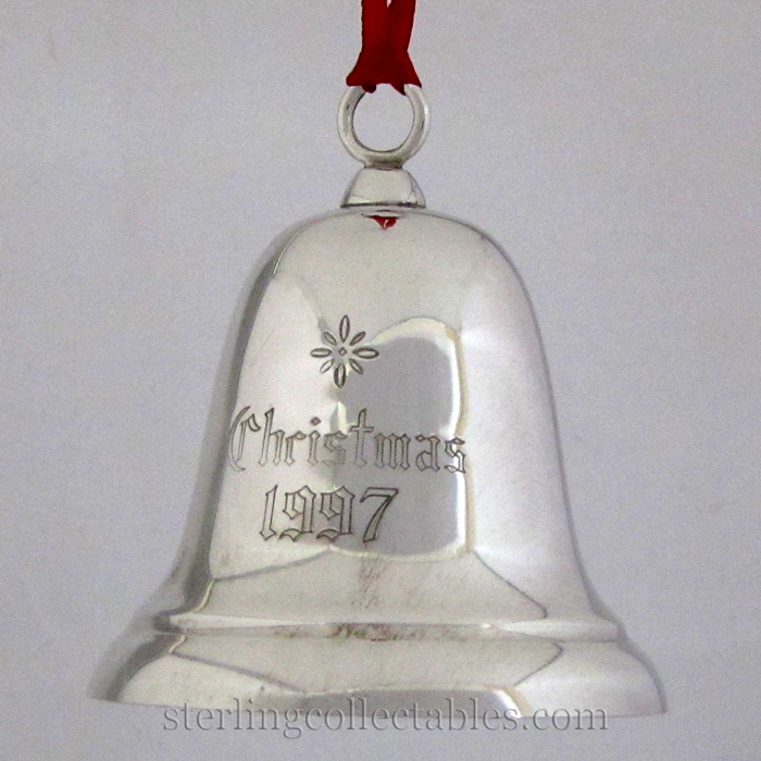 Sterling Collectables: 1997 Reed & Barton Sterling Bell Ornament
