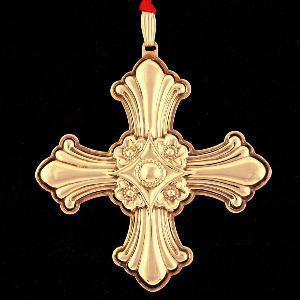Sterling Collectables: 1985 Reed & Barton Cross Goldplated Sterling ...