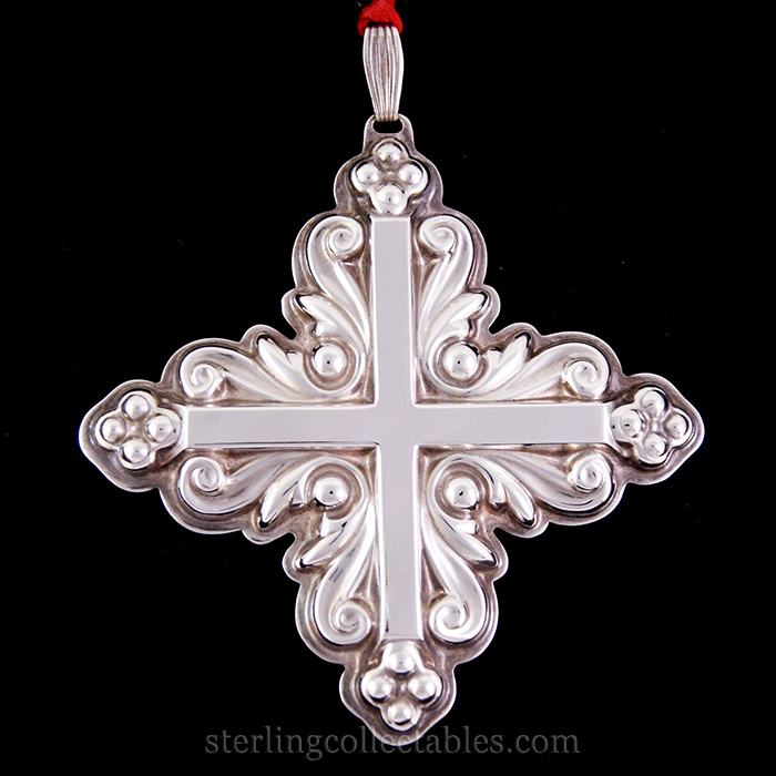 Sterling Collectables: 1983 Reed & Barton Cross Sterling Ornament