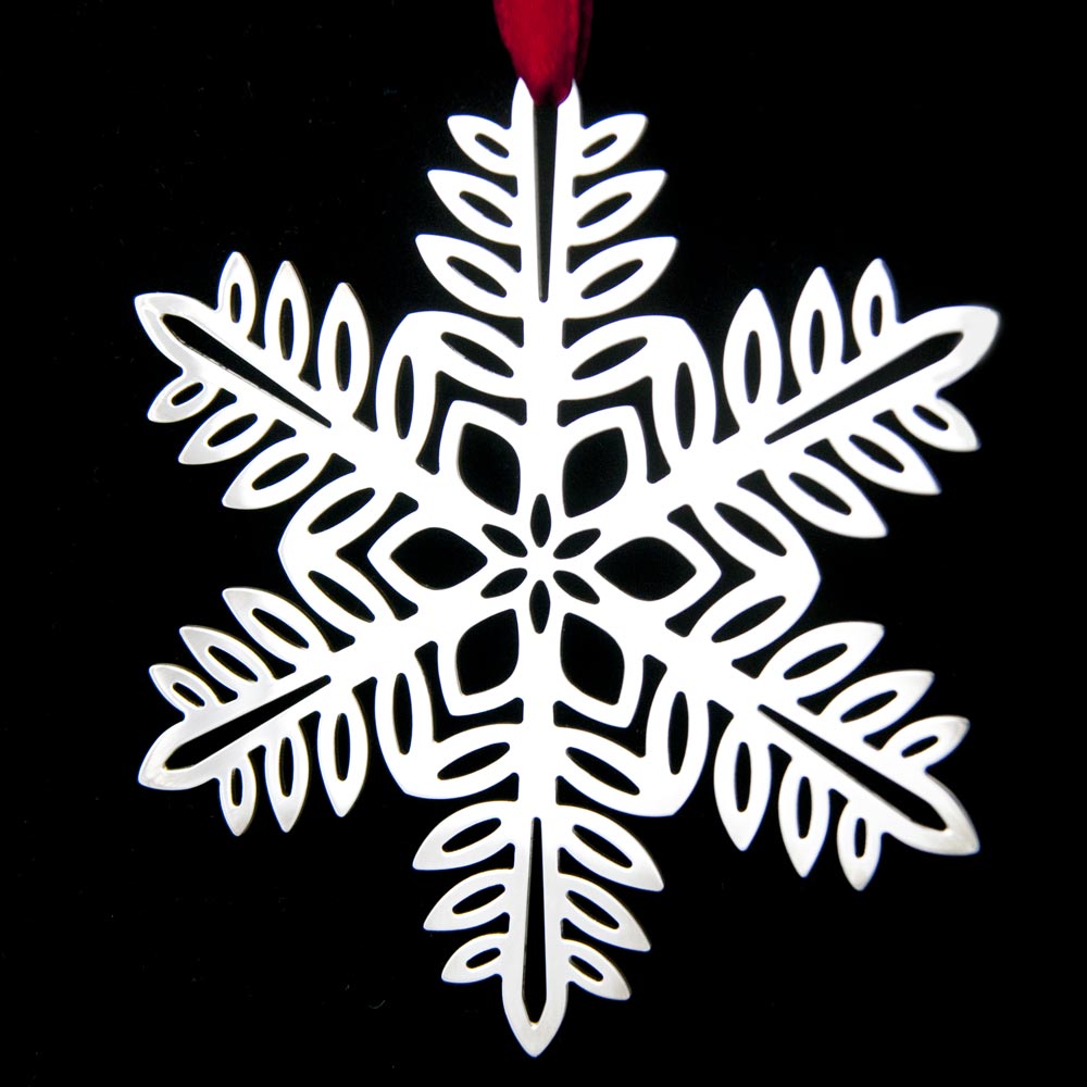 Sterling Collectables: Tiffany Snowflake Sterling Ornament