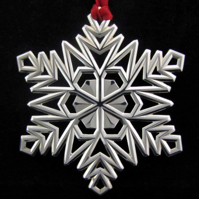 Sterling Collectables: 2000 Tiffany Snowflake Sterling Ornament