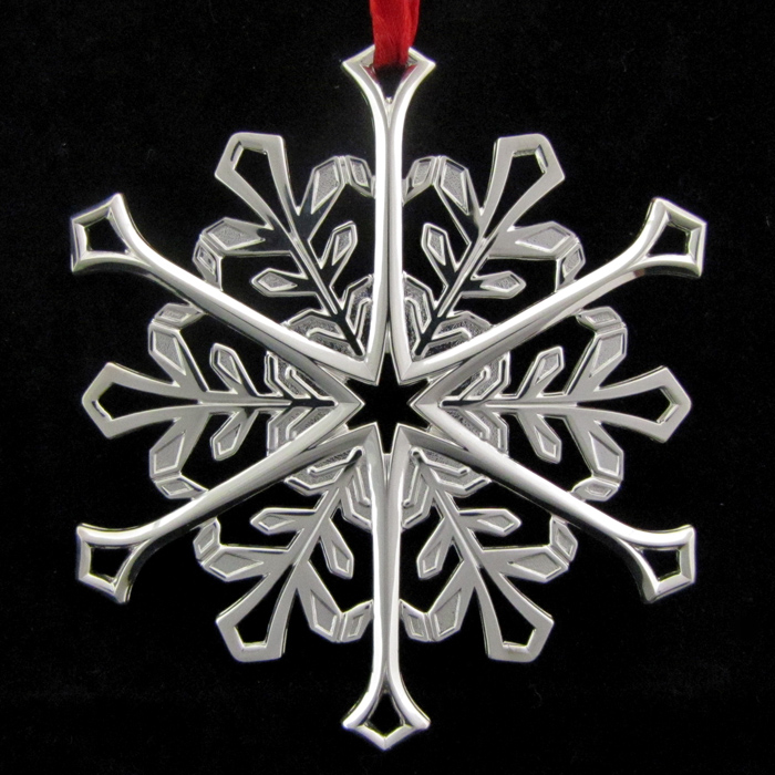 Sterling Collectables: 2001 Tiffany Snowflake Sterling Ornament