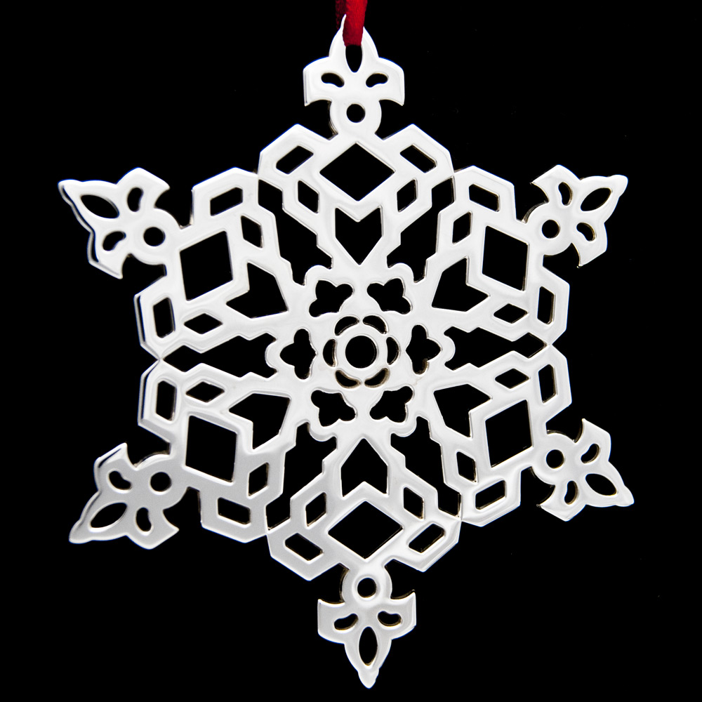 Sterling Collectables: Tiffany Snowflake Sterling Ornament