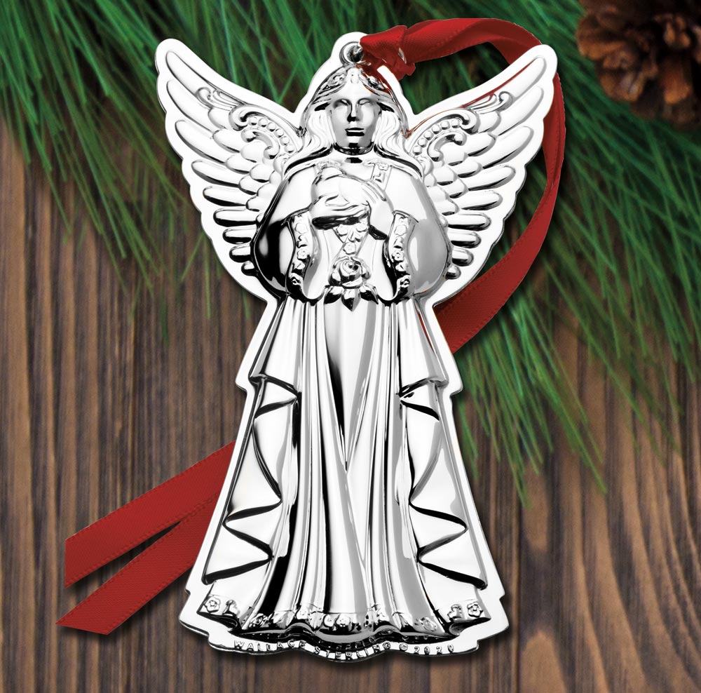 Sterling Collectables: 2020 Wallace Angel 20th Edition Sterling Ornament
